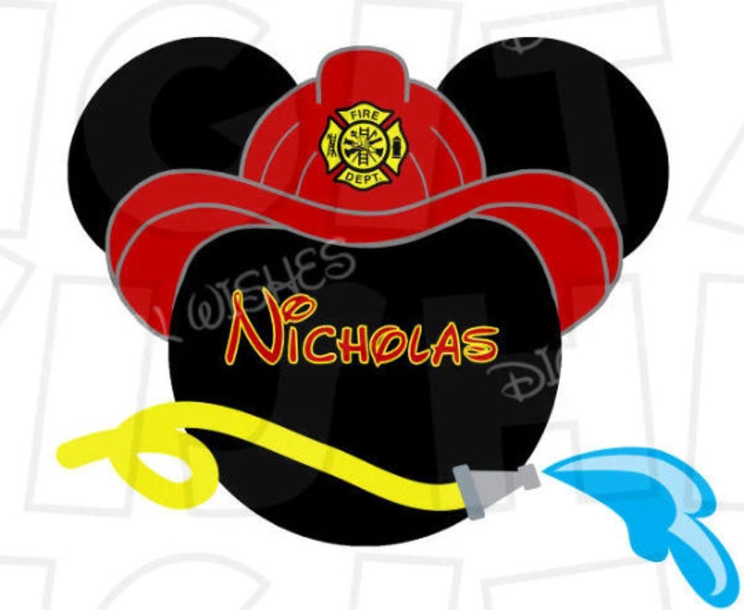 Mickey Mouse 9 11 Firefighter