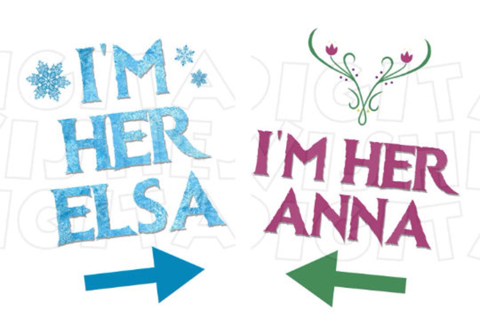 I'm Her Elsa Anna Frozen Images Png Digital File - Etsy