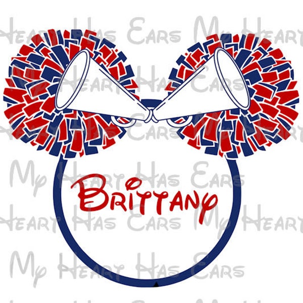 Minnie Mouse Cheer Svg - Etsy