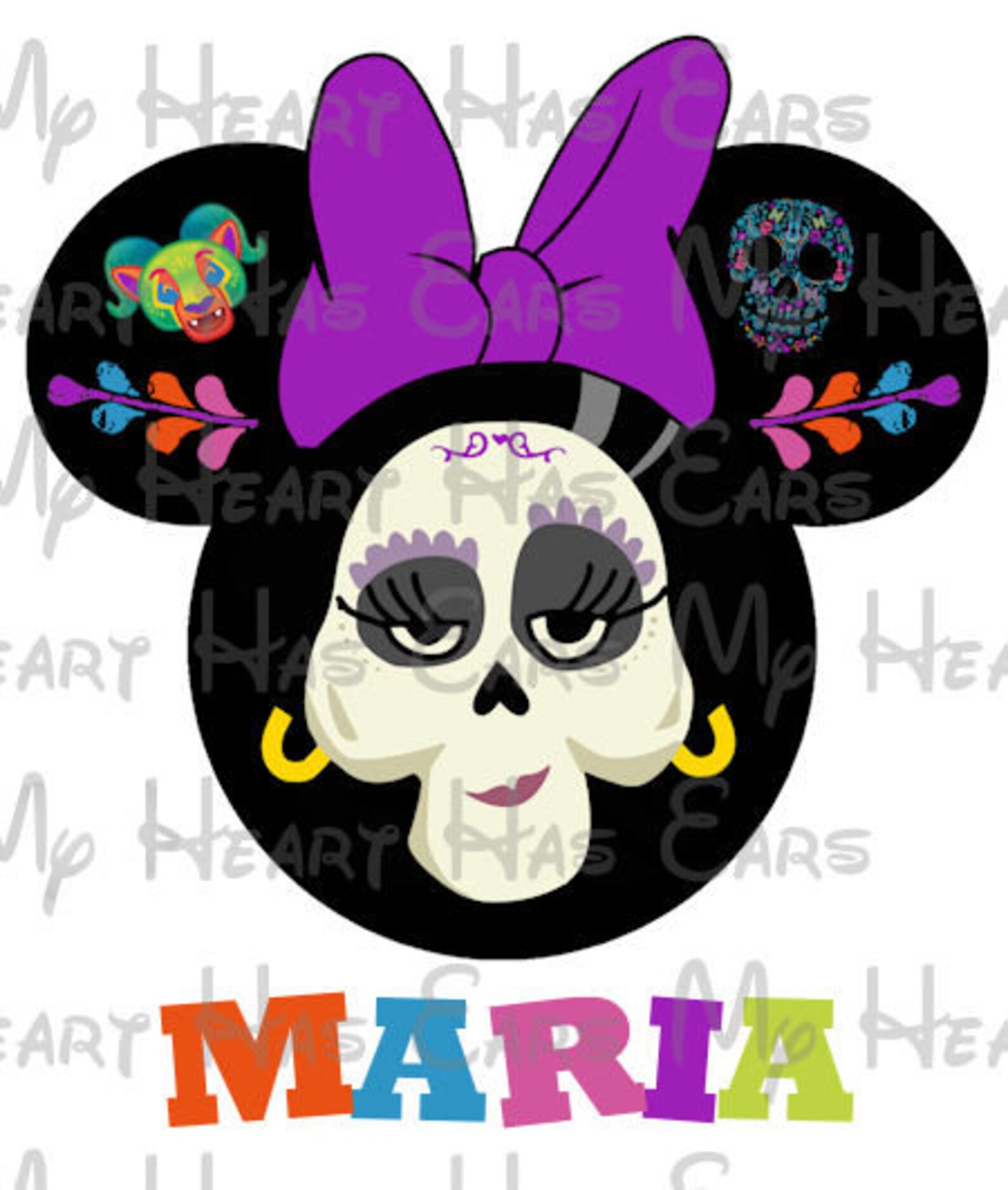 Coco Miguel Mickey Mouse Head Ears Image Png Digital File - Etsy