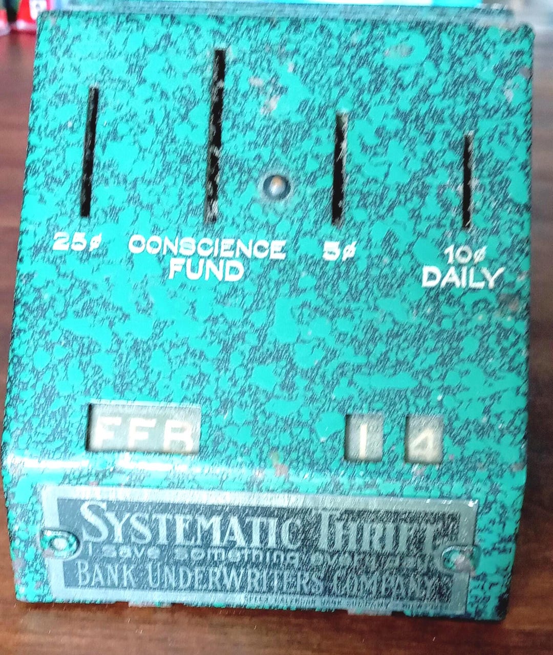 Pair of Antique "conscience Fund" Coin/currency Banks Vintage ...