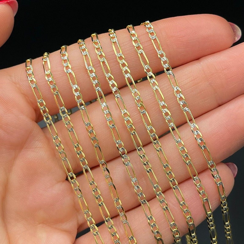 14k Gold Chain - Etsy