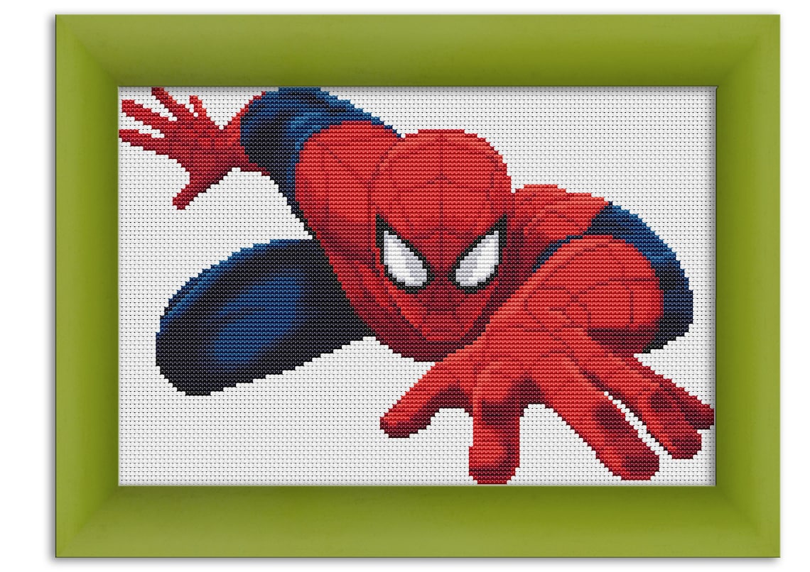 PDF Cross Stitch Pattern "spider-man" Instant Download - Etsy