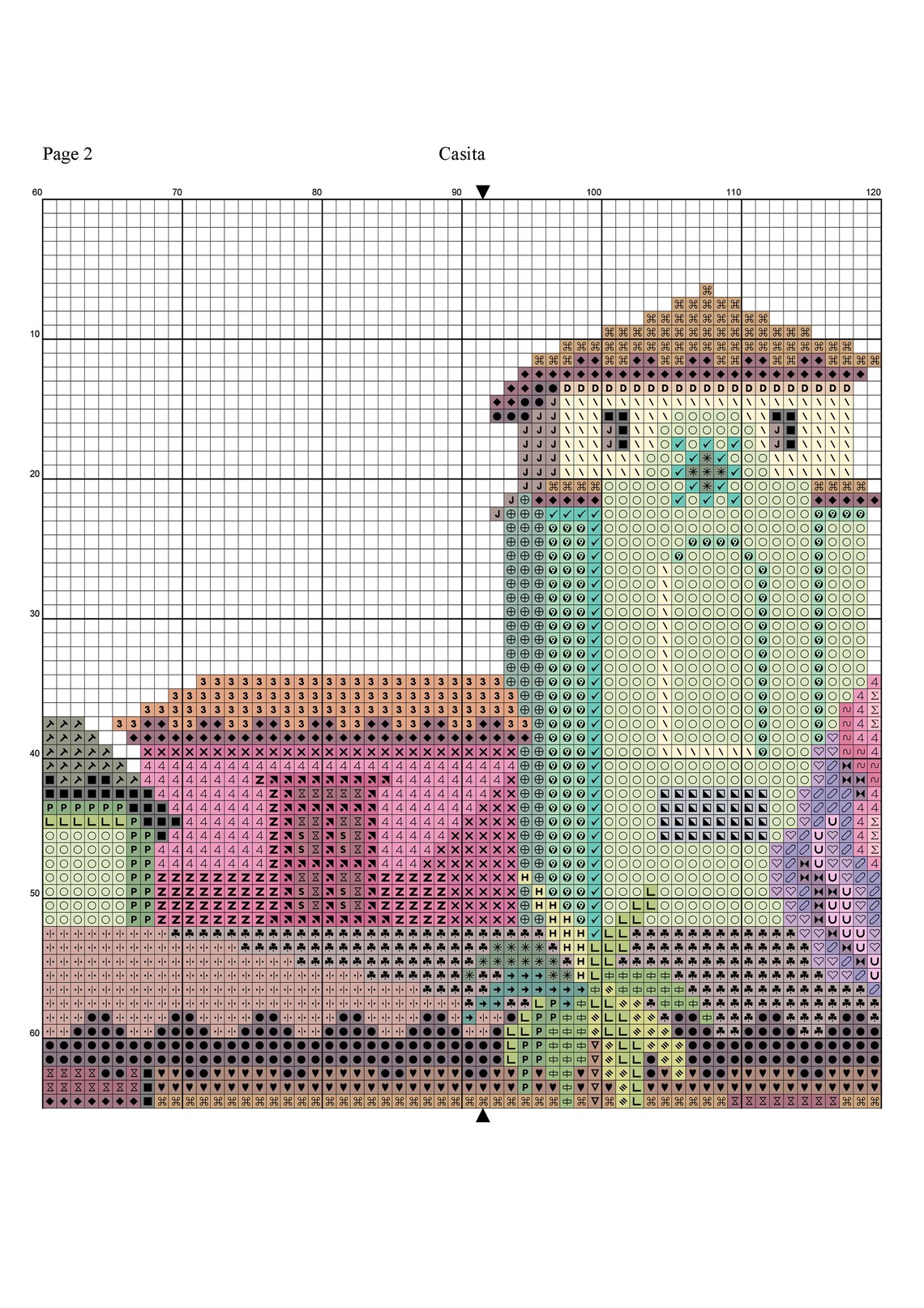 PDF Cross Stitch Pattern Encanto Casita Instant Download - Etsy