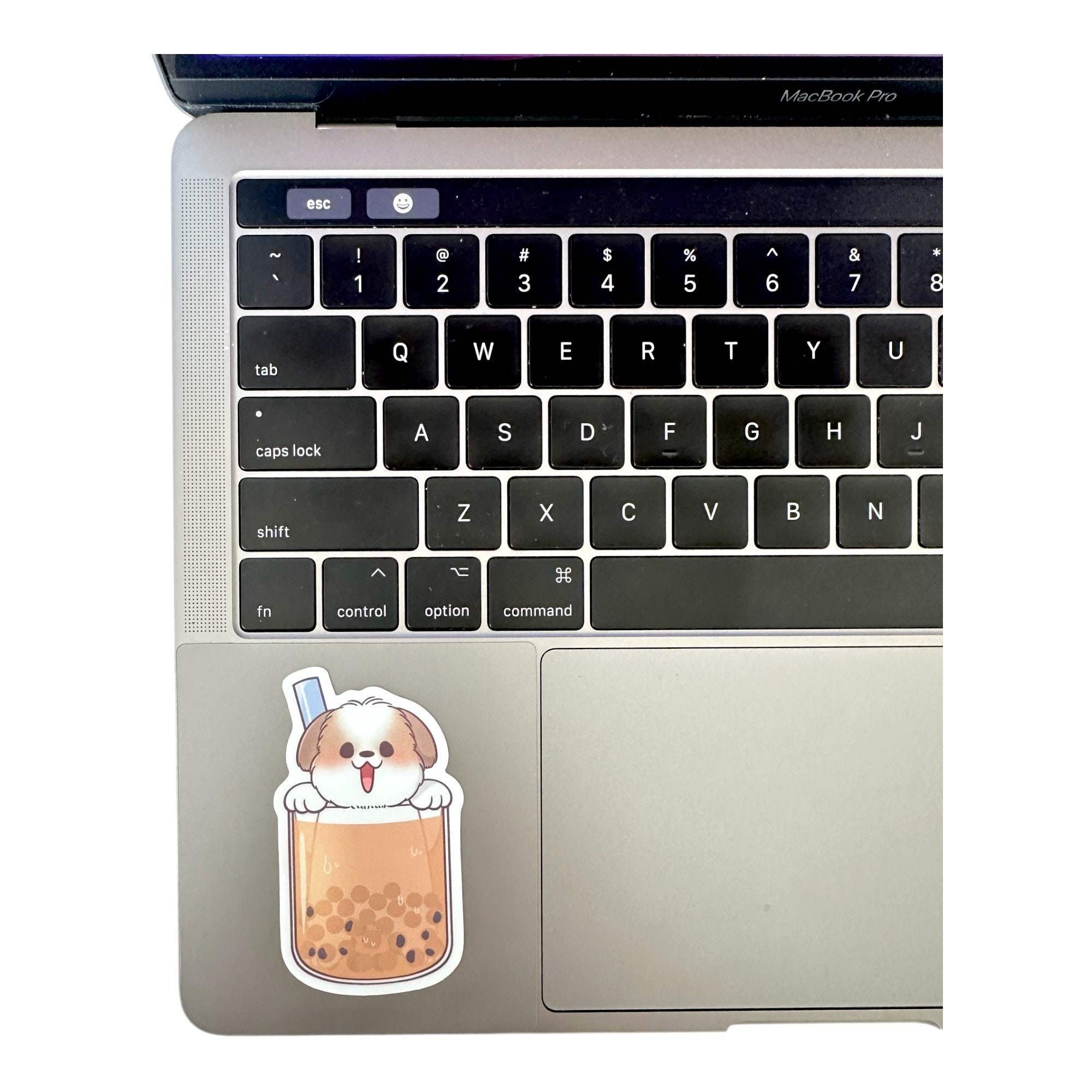 Kawaii Cute Boba Tea Stickers Animals Die Cut Stickers Parti Yorkie ...