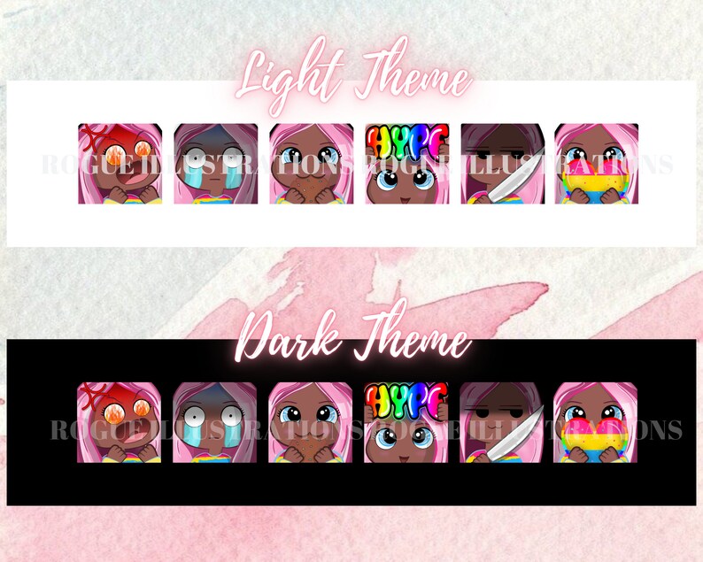 Pansexual Pride Emotes, Express Your Pride With Every Emoji, LGBTQ ...