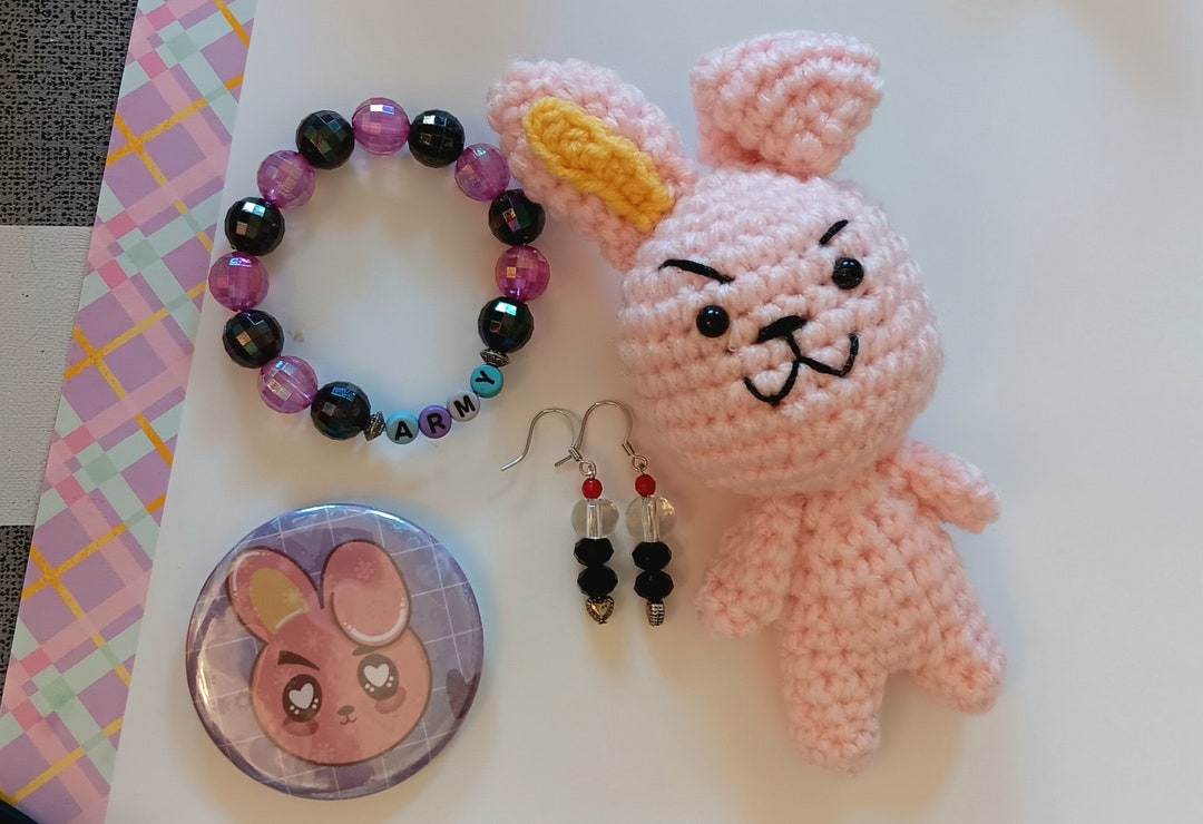 Handmade Army Pack Cooky Crochet, Bt21 Crochet, Bt21 Inspired Gifts, - Etsy