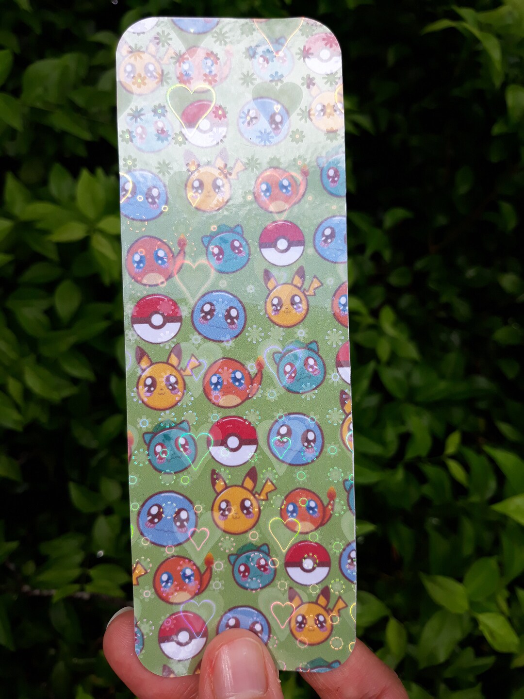 Handmade Pokemon Inspired Bookmarks Pikachu, Charmander, Bulbasaur ...