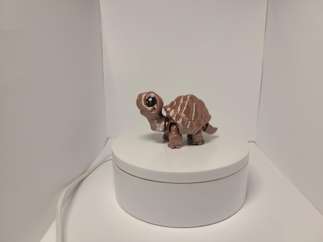 Mini Flexible Tortoise, 3d Printed - Etsy