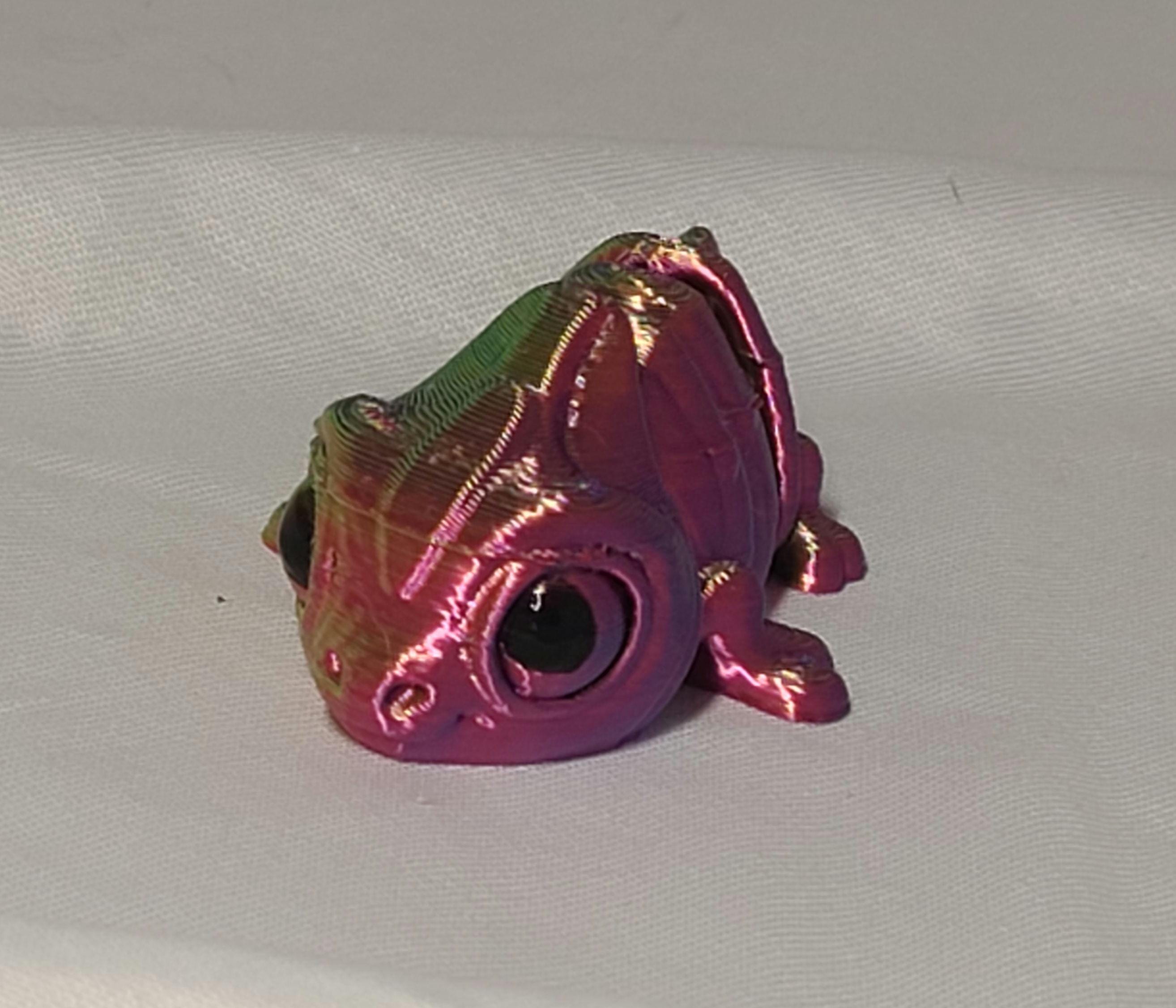Mini Flexi Chameleon Fidget Toy - Etsy