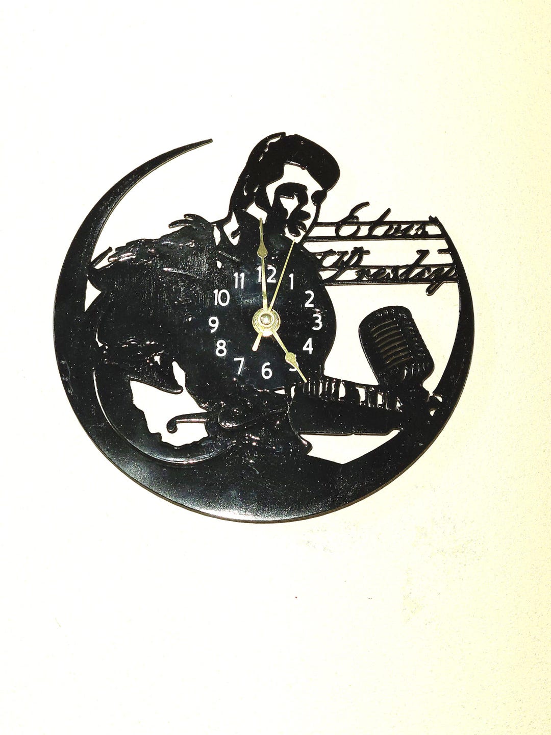 Elvis Presley Clock - Etsy