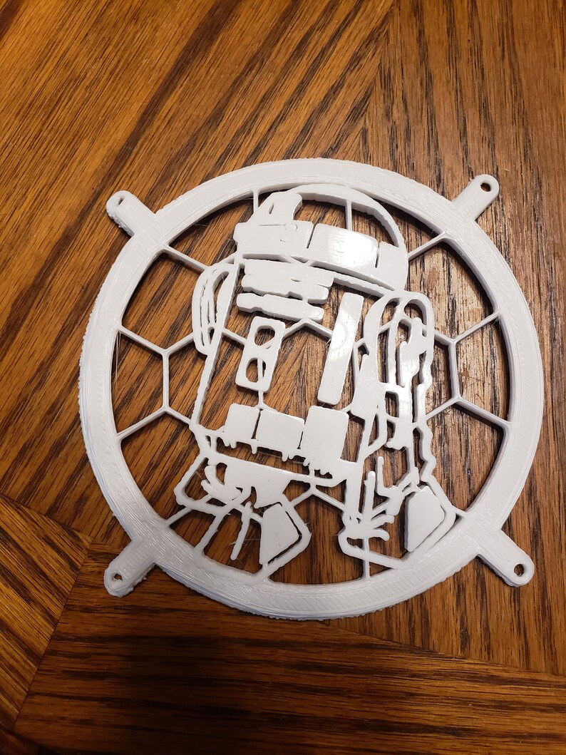 R2D2 PC Fan Grill Stl (digital File) - Etsy