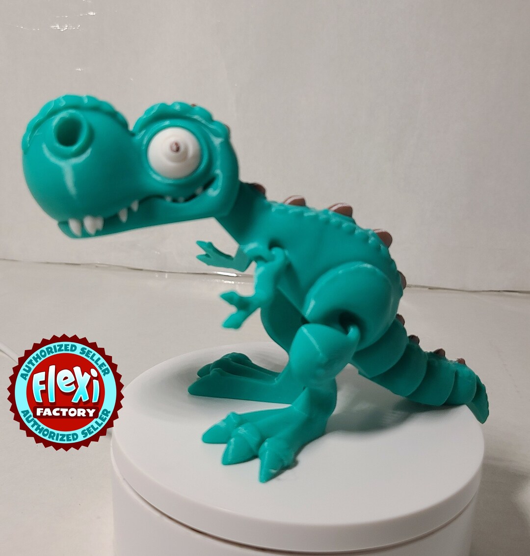 3d Printed Flexi T-rex - Etsy