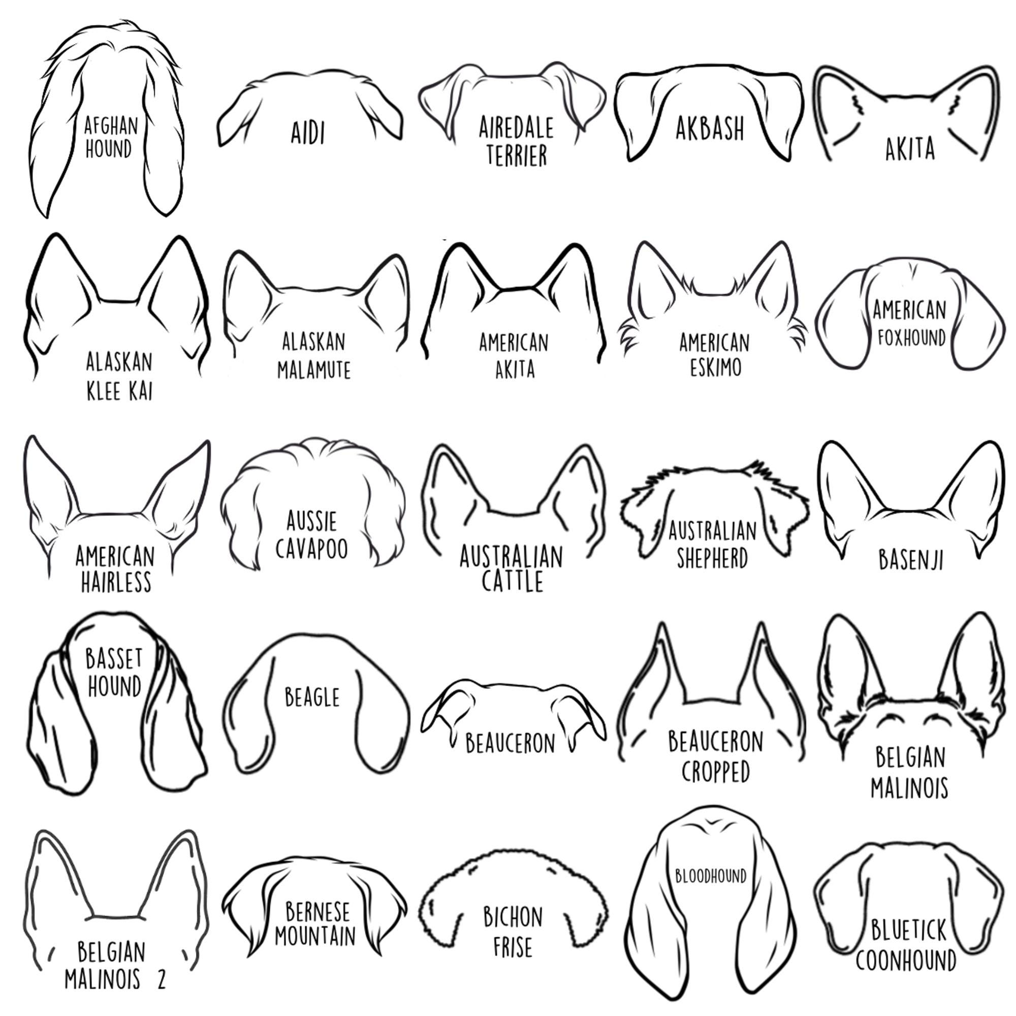 Dog Mom Custom Dog Ear Car Decal Water Bottle Sticker - Etsy