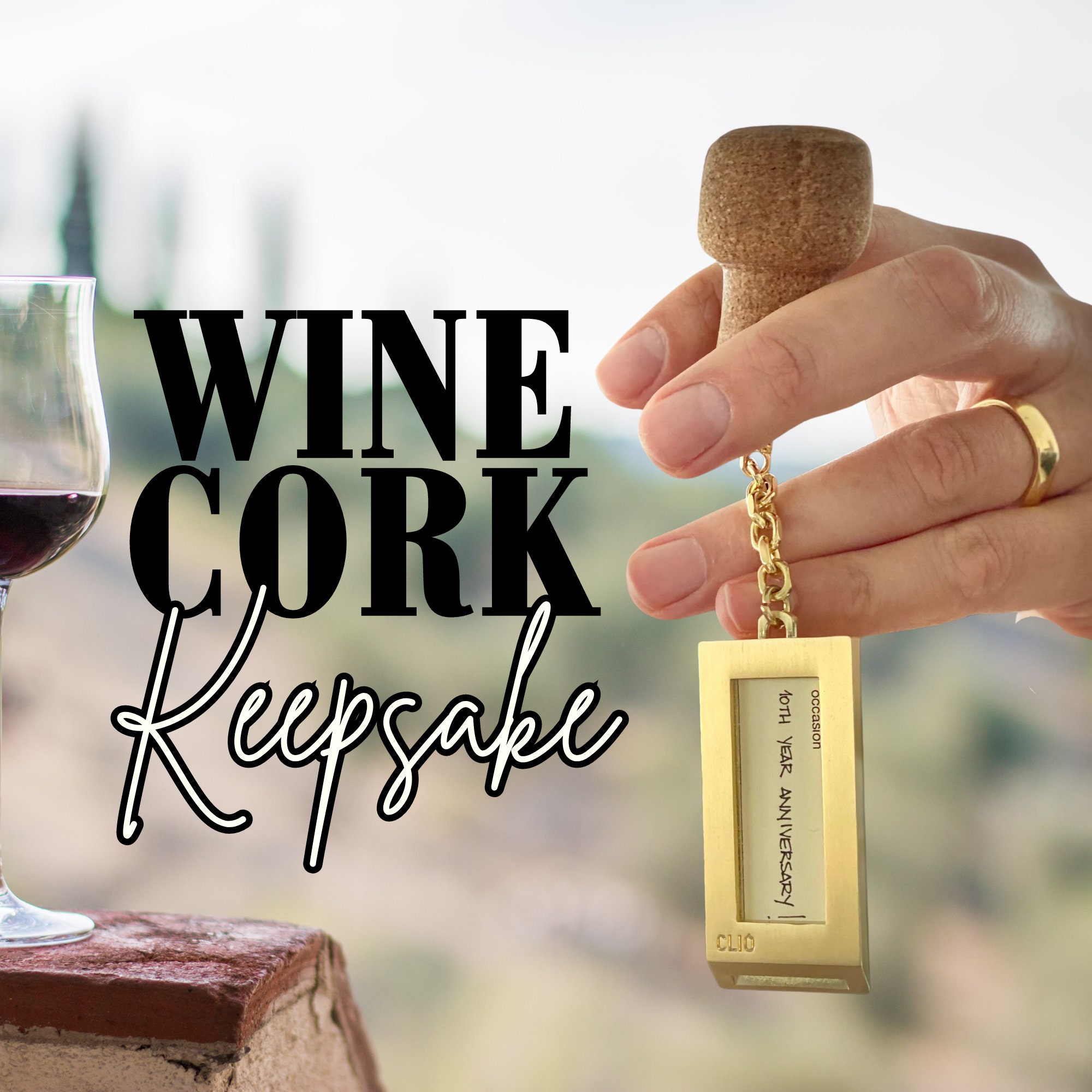 Wine Cork Holder Custom Cork Display Keeper Champagne Cork Saver ...