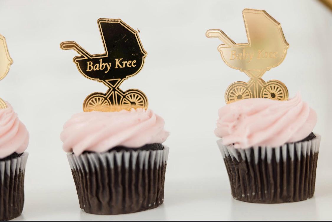 Personalized Cupcake Topper - Etsy