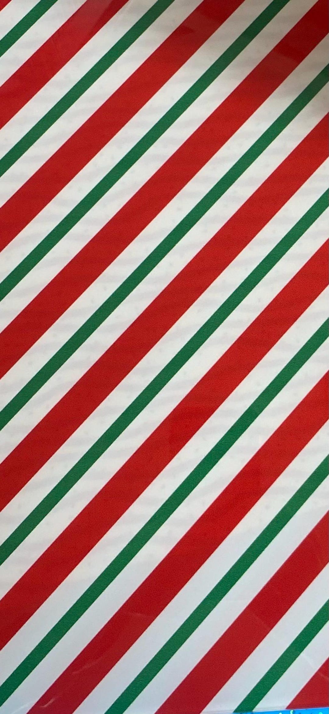 Christmas Candy Cane Red & Green Double Sided Acrylic Sheet-1/8 12x19 ...