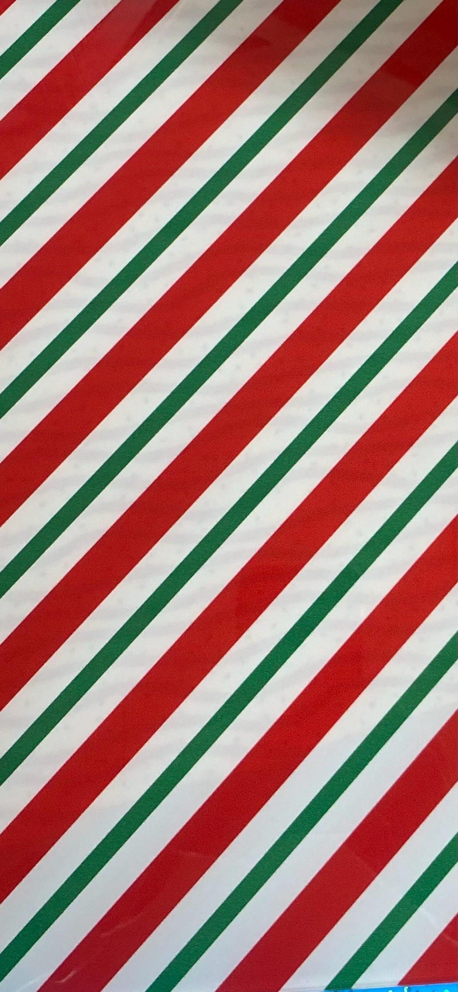 Christmas Candy Cane Red & Green Double Sided Acrylic Sheet-1/8 12x19 ...
