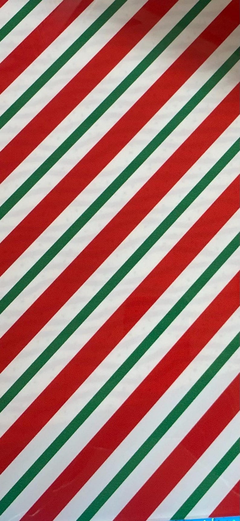 Christmas Candy Cane Red & Green Double Sided Acrylic Sheet-1/8 12x19 ...