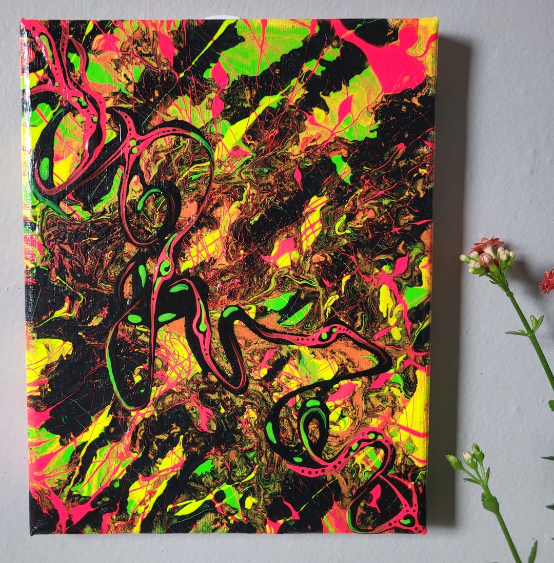 Mind Vomit - 8x10 Acrylic Painting - Etsy