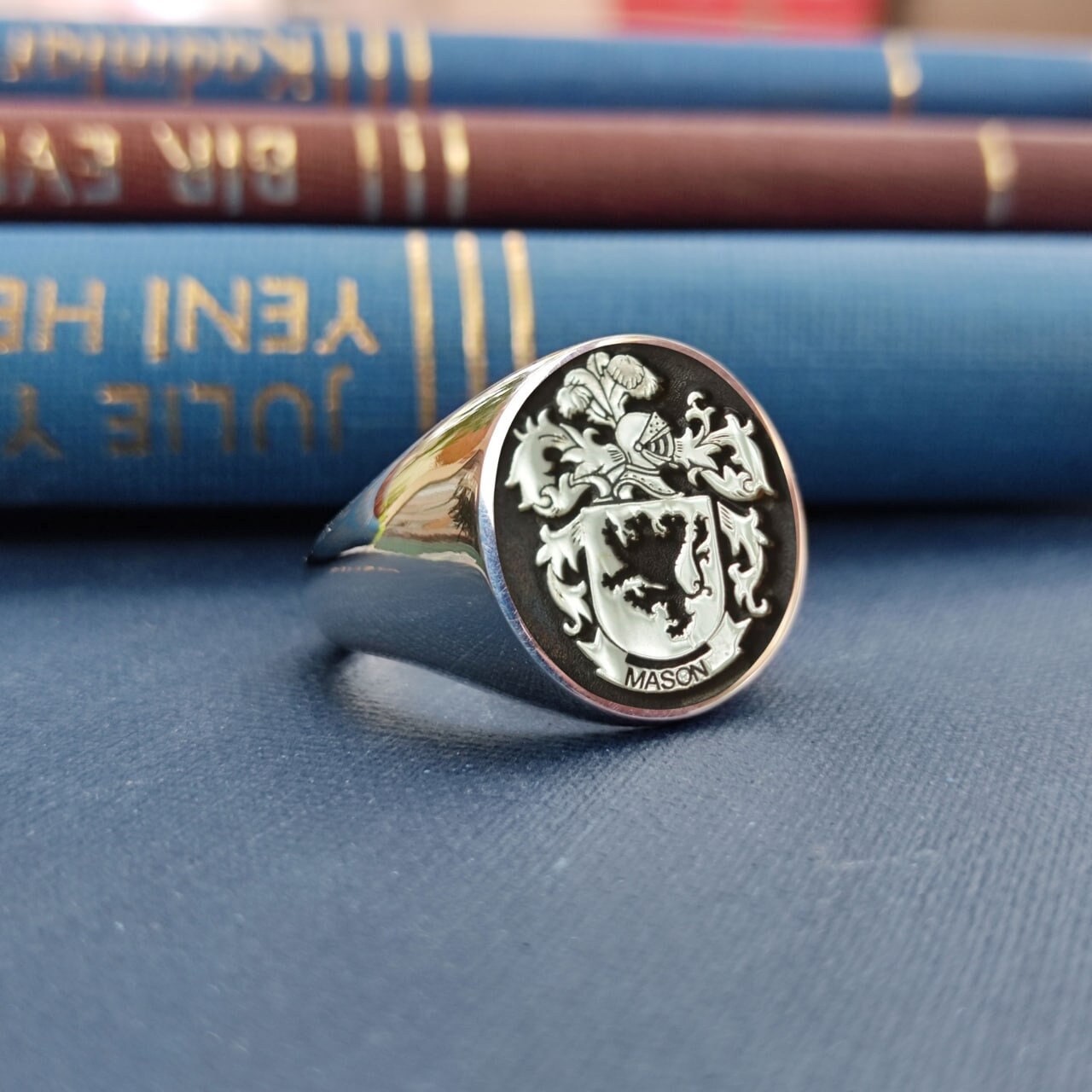 Coat of Arms Signet Ring Family Crest Rings Family Crest - Etsy Australia