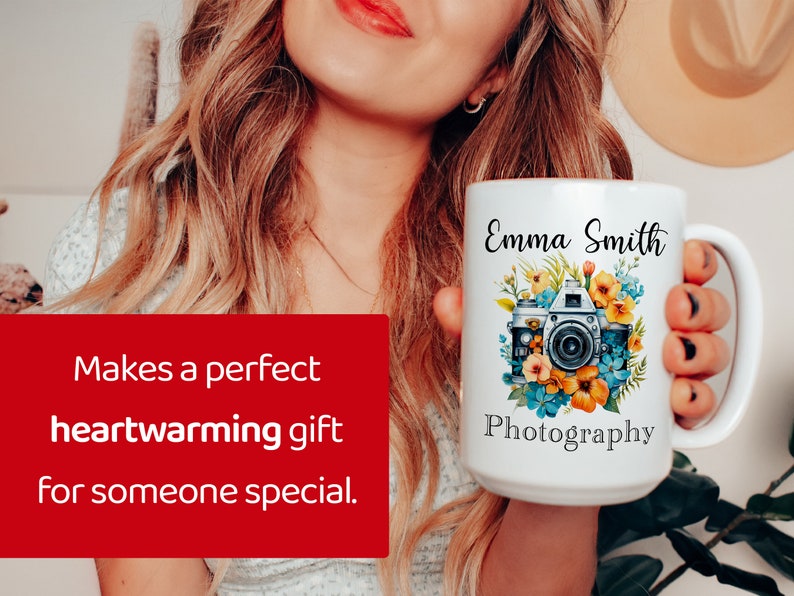 Photography Mug, Custom Name Photographer Mug, Wedding Photographer Mug ...