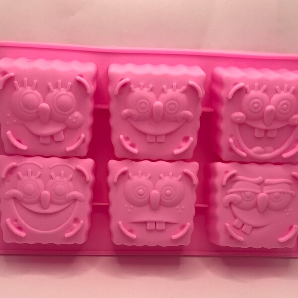 Spongebob Silicone Molds - Etsy