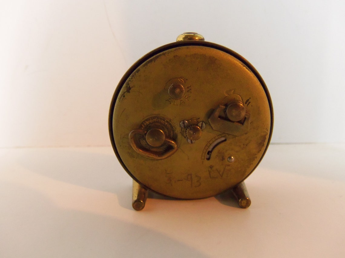 Vintage AMYRAL Fab. LOOPING Swiss Travel Mechanical Alarm Clock RARE - Etsy