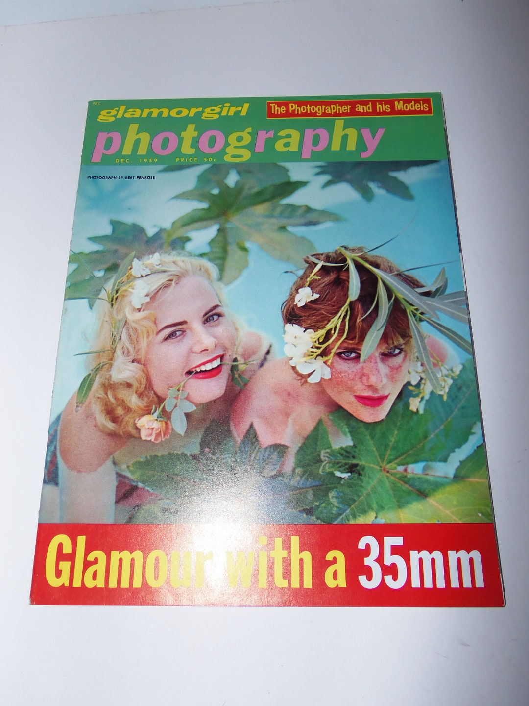 Vintage 1959 Glamor Girl Photography December 1959 Jayne Mansfield Bert ...