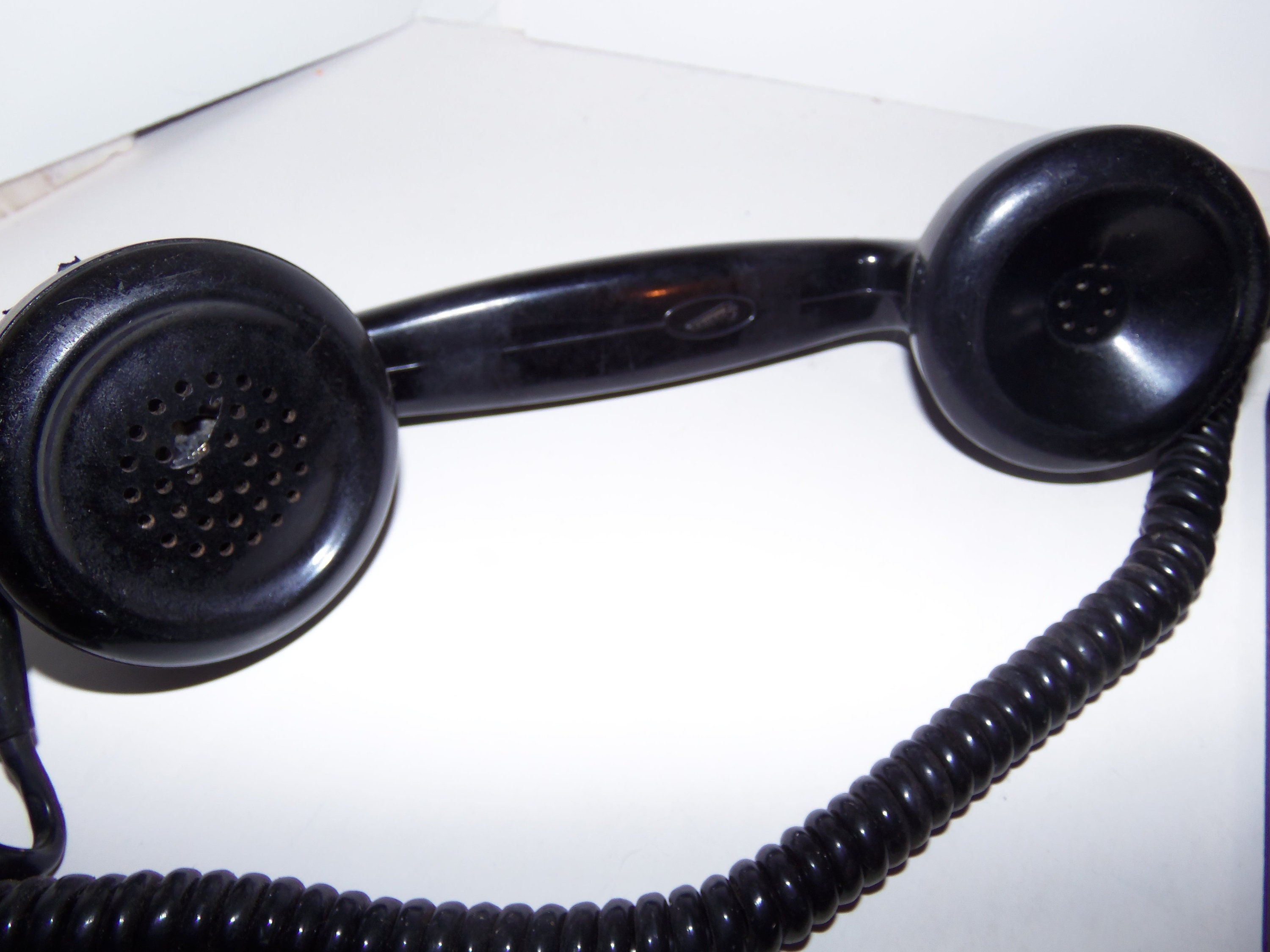 Antique Black PTT Rotary Bakelite Phone Ericsson Receiver Telephone - Etsy