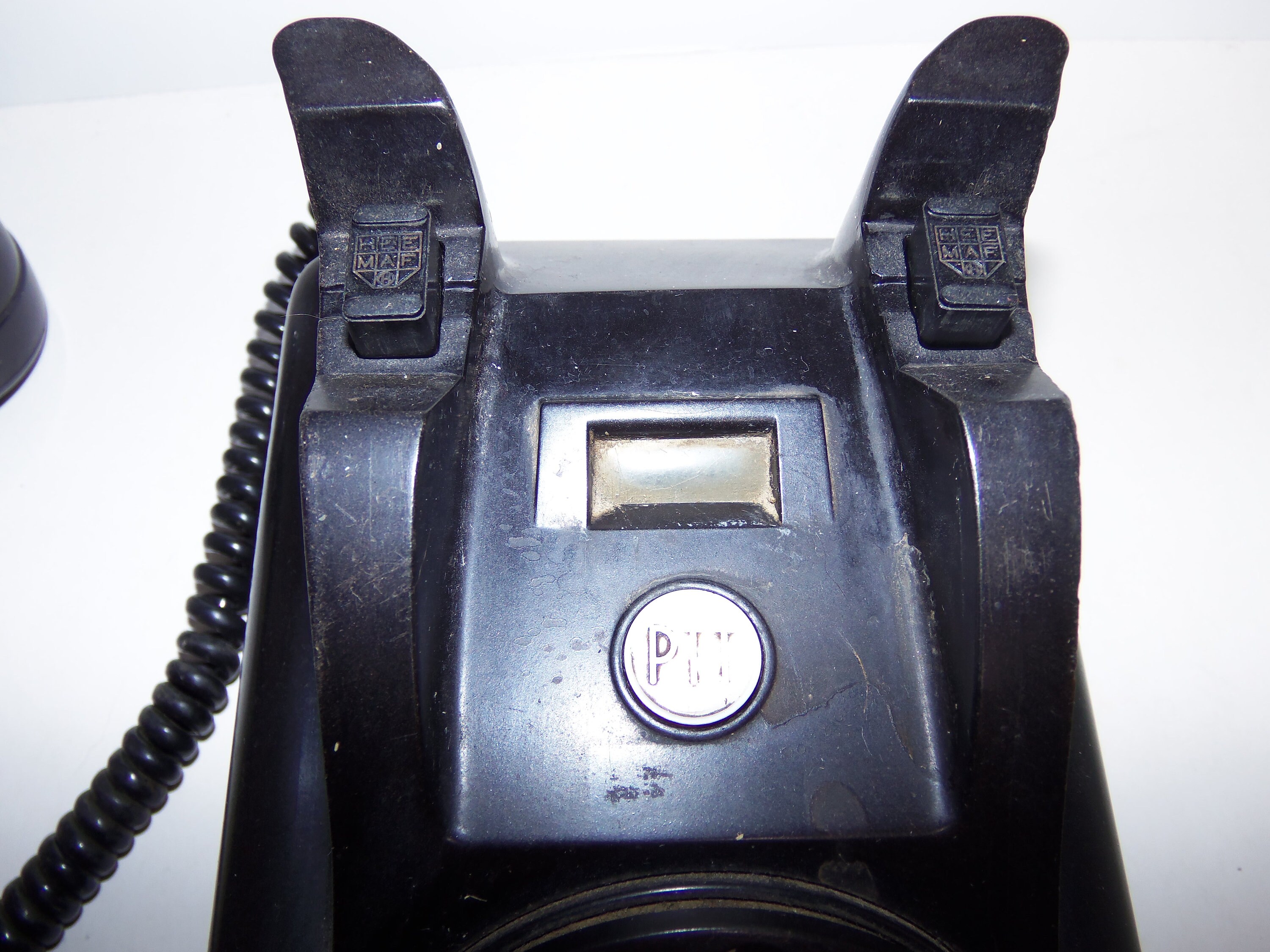 Antique Black PTT Rotary Bakelite Phone Ericsson Receiver Telephone - Etsy