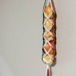 Macrame Produce Storage | Produce Storage | Produce Hangers | Produce ...