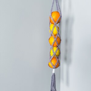 Macrame Produce Storage | Produce Storage | Produce Hangers | Produce ...