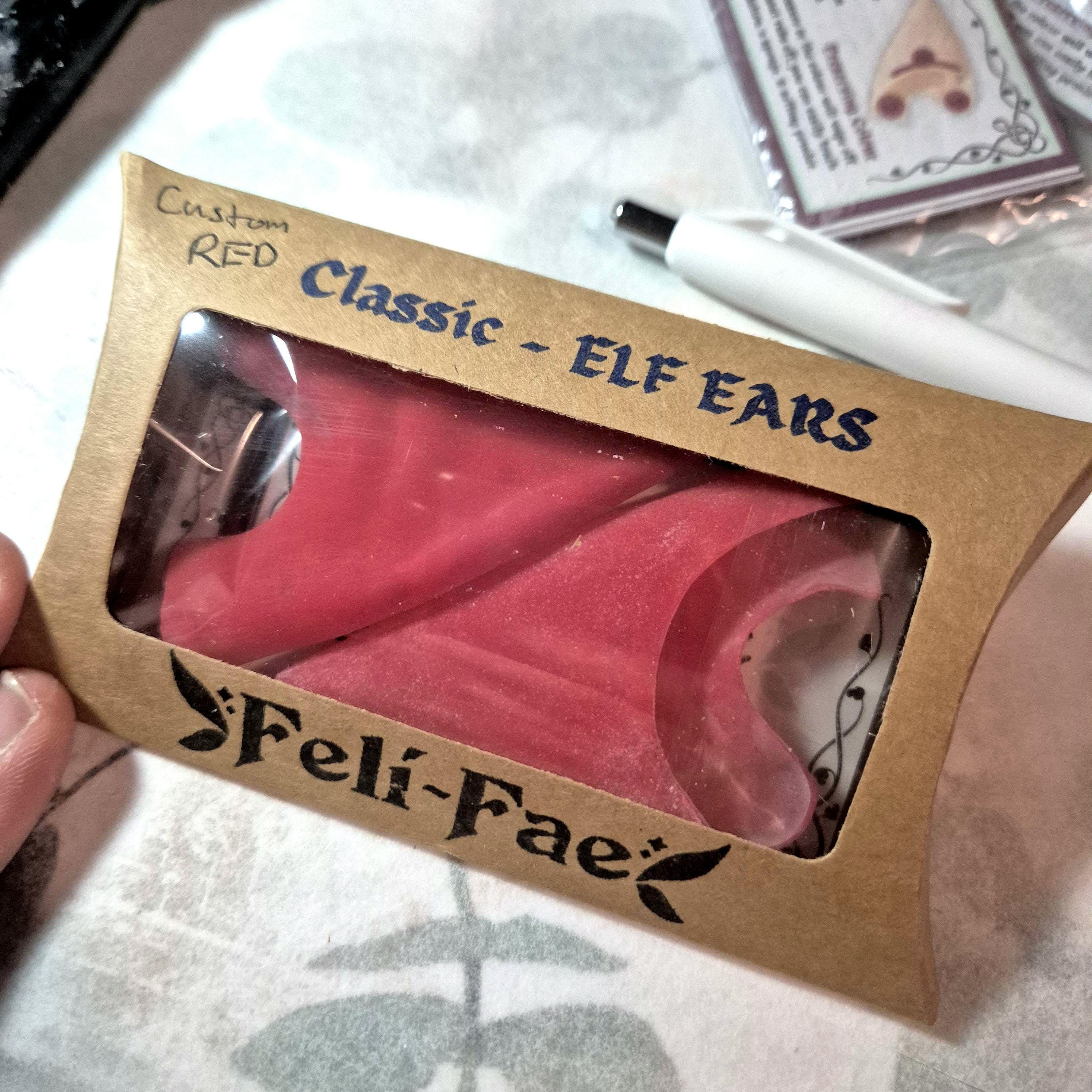 Classic - Elf Ears Latex Prosthetic Hobbit Fairy Cosplay Costume Larp ...