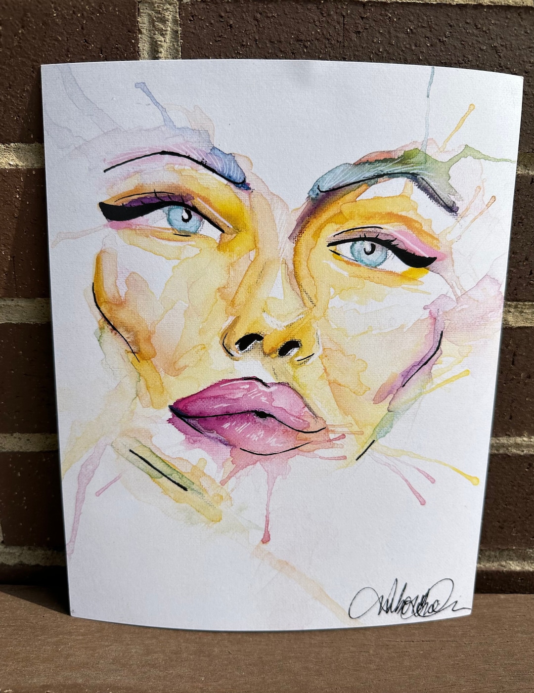 Gigi Artist Print - Etsy