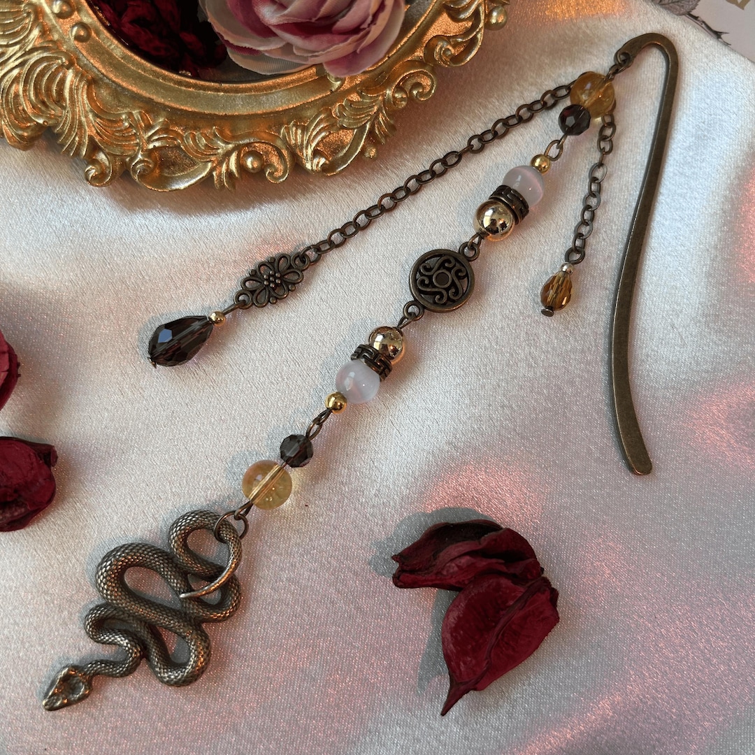 The Serpent's Whisper Bookmark, Fantasy, Hercules, Bookish, Magical ...