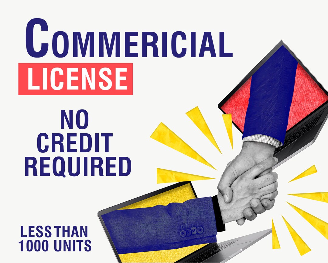 Commercial Use License - Etsy