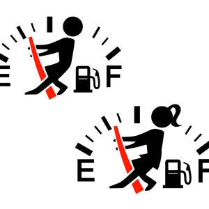 Gas Tank Decal SVG, Funny Gas Tank Man SVG, Downloads File for Cricut ...