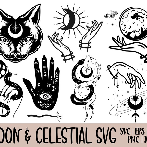 Moon Magic Svg - Etsy