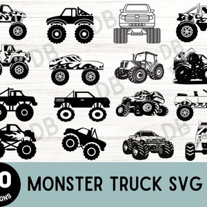Monster Jam Svg - Etsy