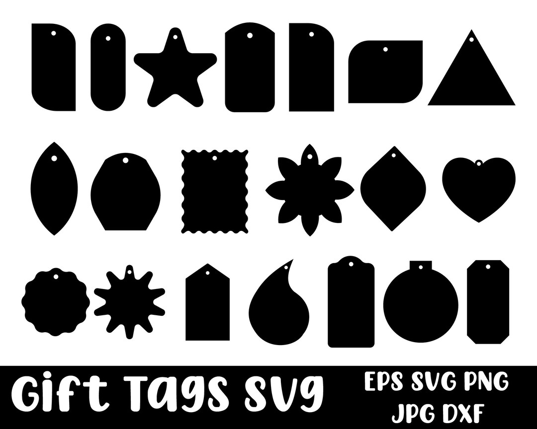 Tag SVG, Tags SVG Bundle, Tags Template, Gift Tag Svg, Gift Tags SVG ...
