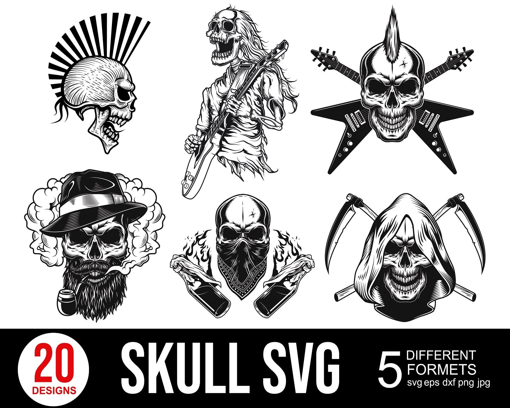 Skull Svg Skull SVG Circuit Skull PNG Skull SVG Cut File - Etsy UK