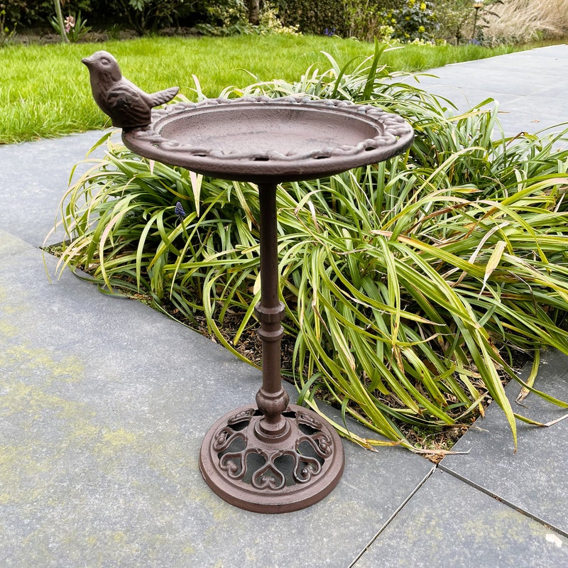 Vintage Bird Bath - Etsy