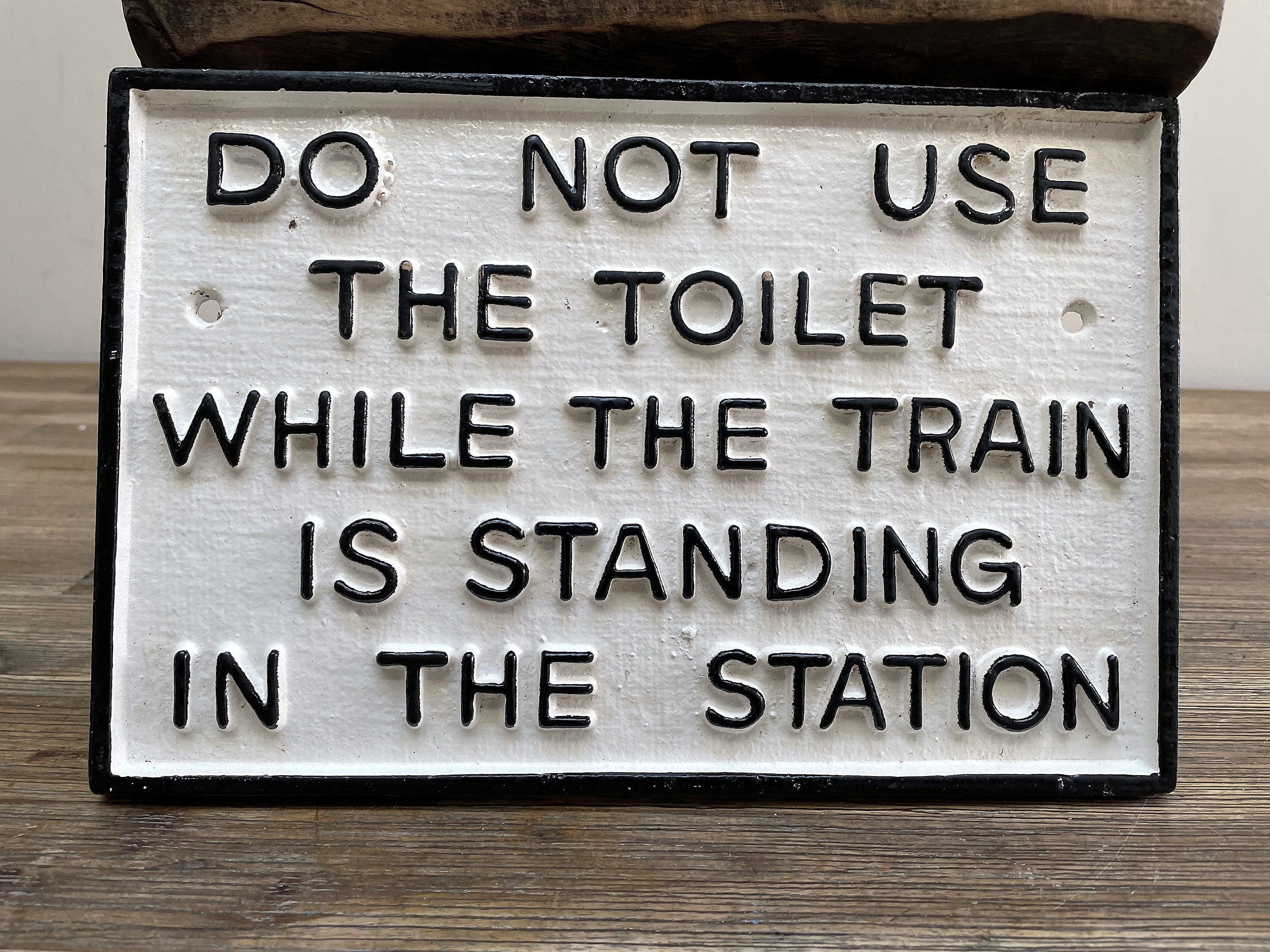 Cast Iron Railway Sign English Railways - Etsy