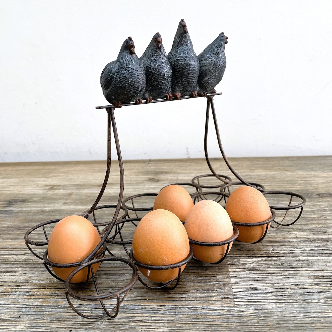 Egg Rack - "chickens on a Stick" - Etsy