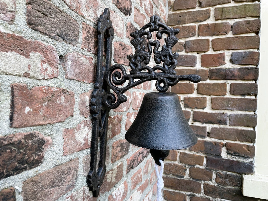 Beautiful Classic Cast Iron Bell - Wall-mounted Bell - Classic Style - Etsy