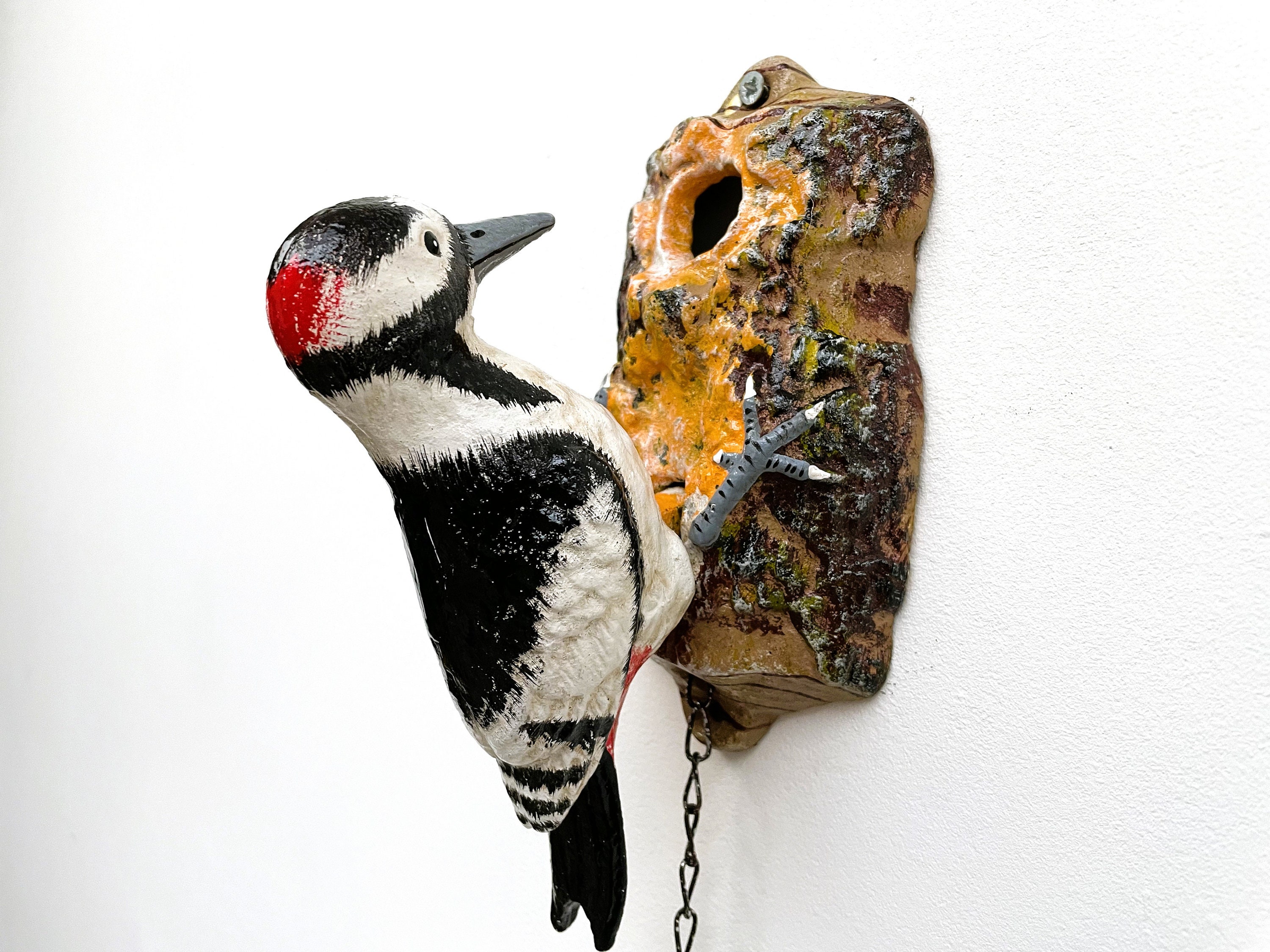 Cast Iron Door Knocker - Great Spotted Woodpecker - Etsy