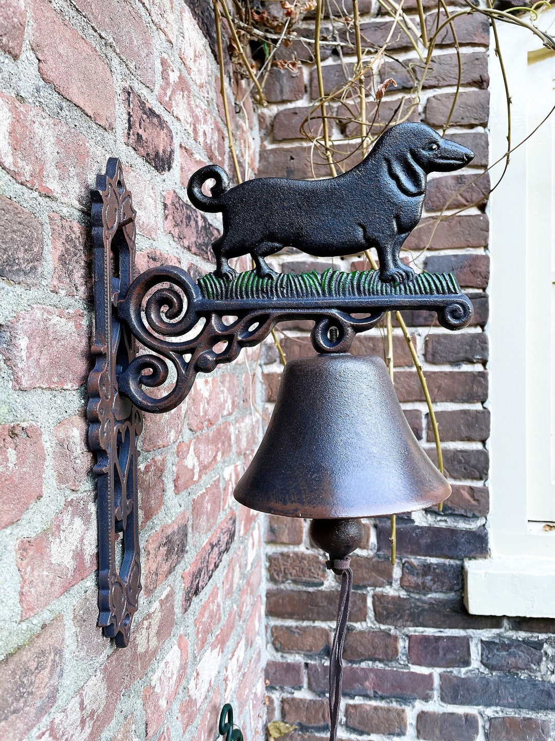 Wall-mounted Bell - Dachshund - Etsy