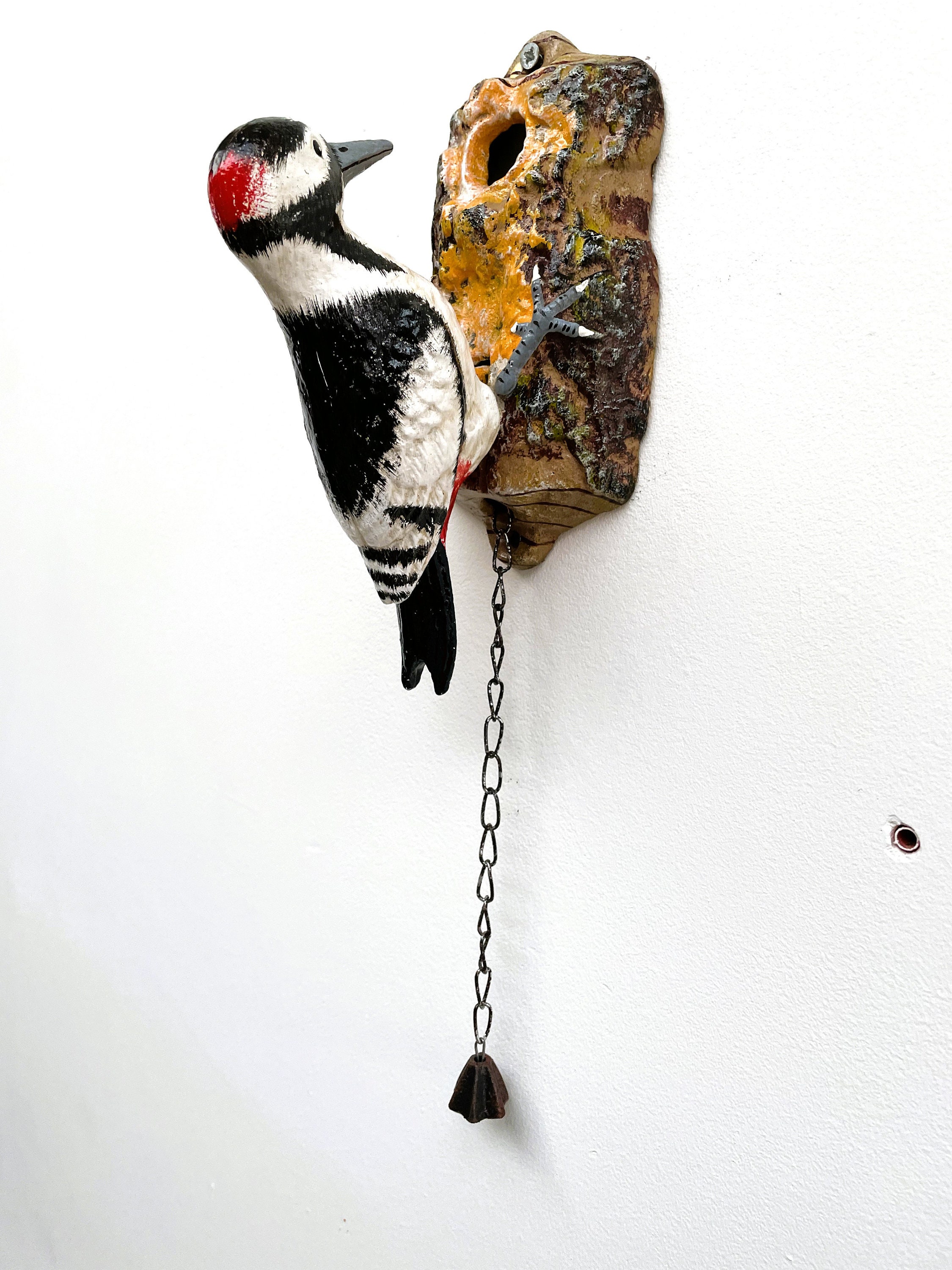 Cast Iron Door Knocker - Great Spotted Woodpecker - Etsy