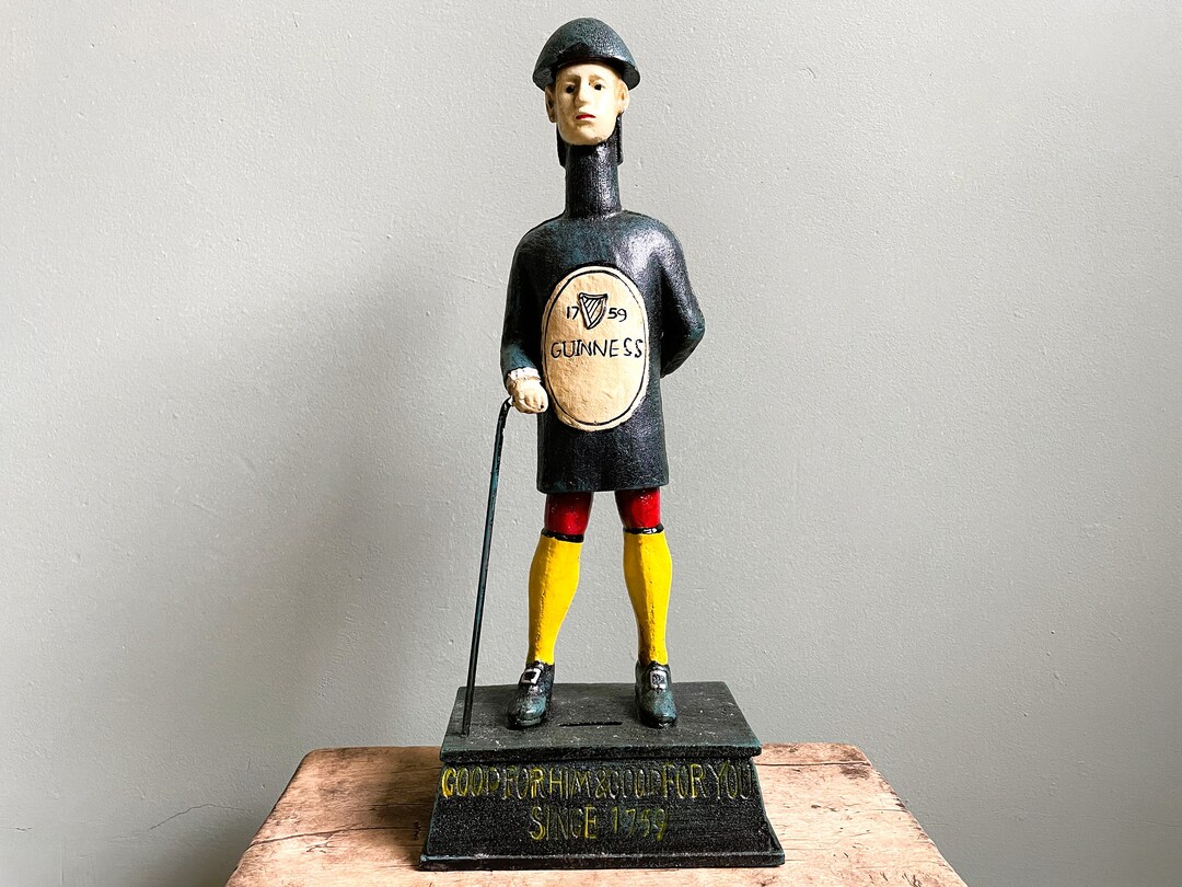 Guinness Cast Iron Money Box - Tip Jar - Etsy